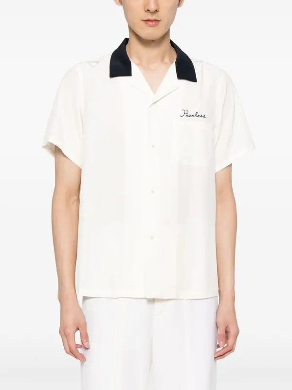 Visvim Hacking Short-sleeve Silk Shirt - White