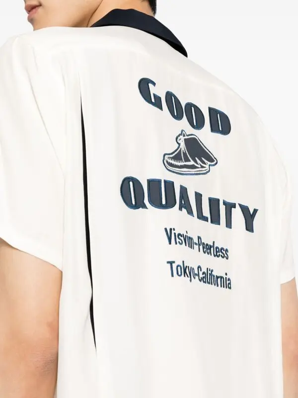 Visvim Hacking Short-sleeve Silk Shirt - White
