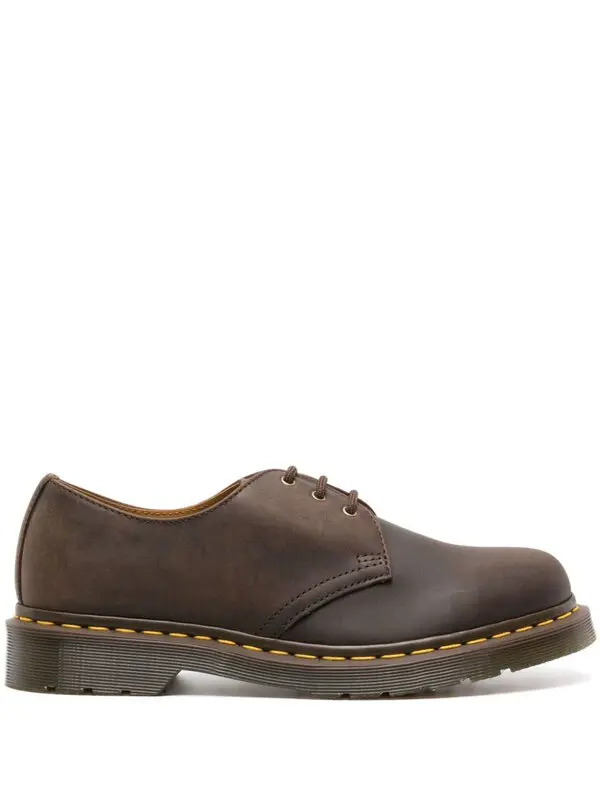 Dr. Martens 1461 Leather Oxford Shoes - Brown