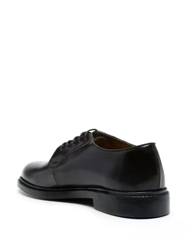 SEBAGO Round-toe Leather Derby Shoes