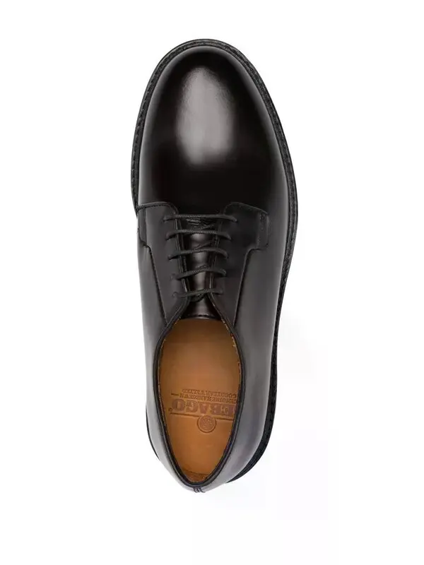 SEBAGO Round-toe Leather Derby Shoes