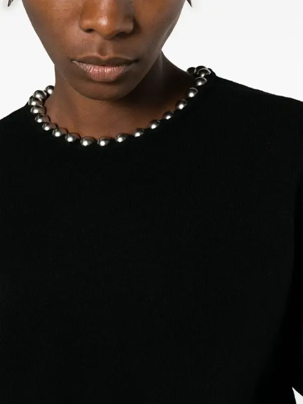 Alexander Wang Ball Chain Embellished Jumper