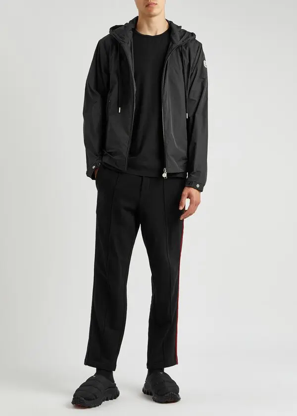 Moncler Mira Hooded Shell Jacket - Black | Editorialist