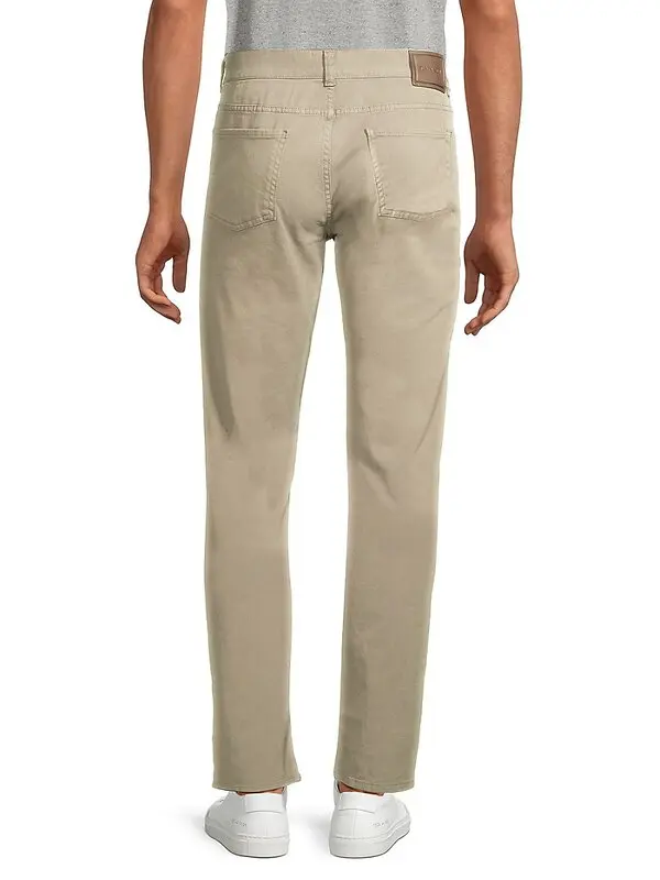 Canali Garment-dyed Five-pocket Pants