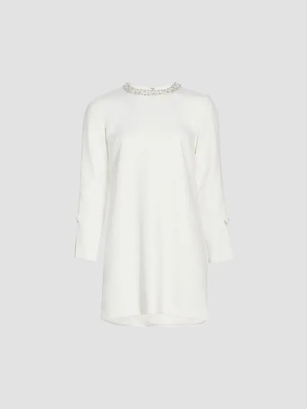 SACHIN BABI Parker Beaded Shift Dress - Ivory