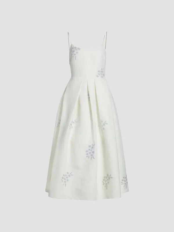 SACHIN BABI Audra Embroidered Midi Dress