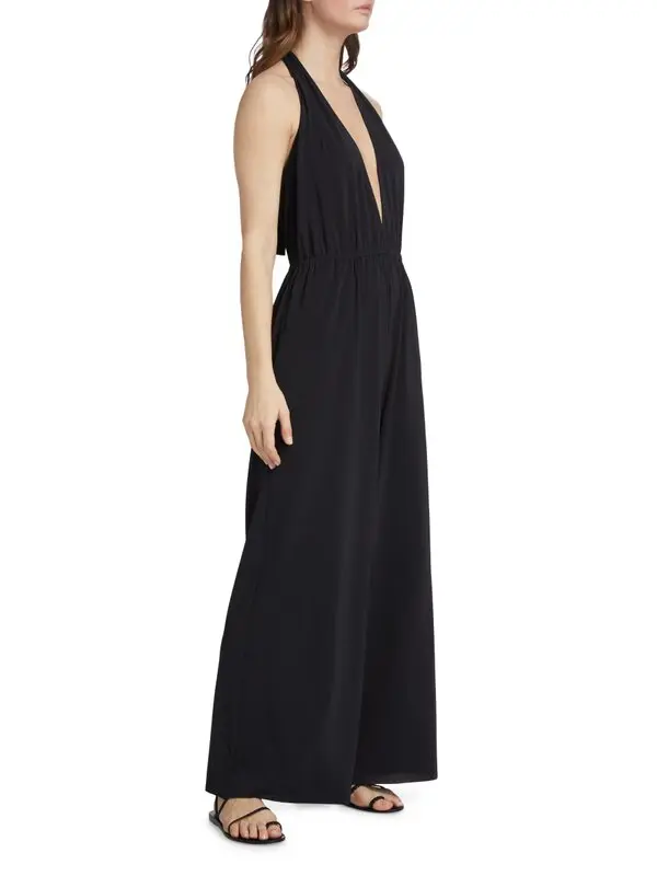 ERES Abby Halter Plunge Jumpsuit