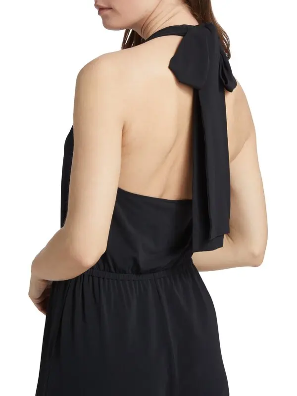 ERES Abby Halter Plunge Jumpsuit