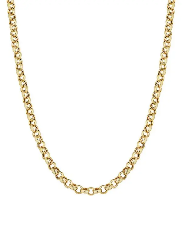 ORADINA 14k Rimini Rolo Necklace