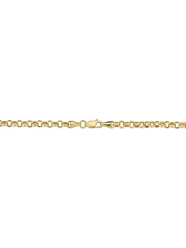 ORADINA 14k Rimini Rolo Necklace