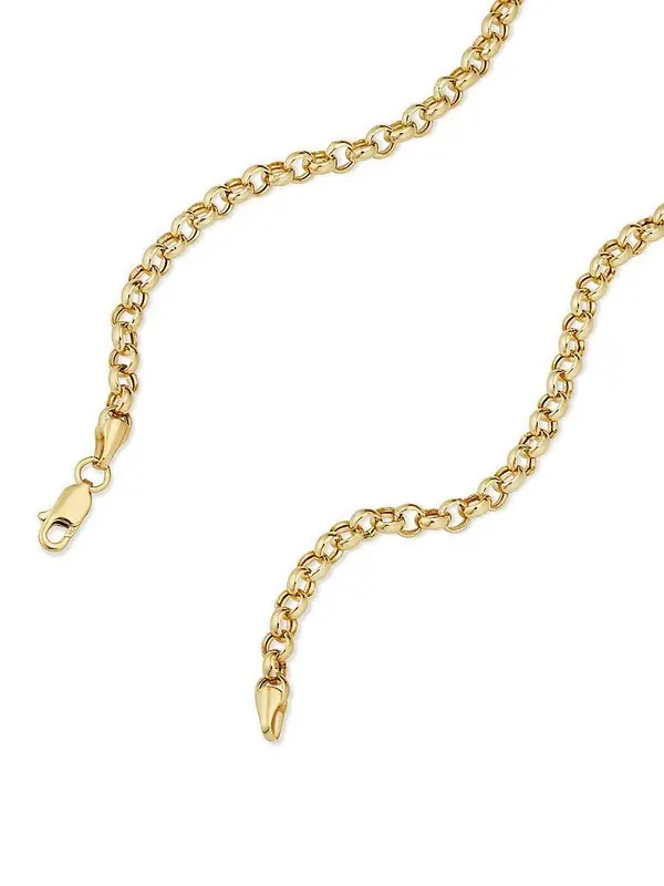 ORADINA 14k Rimini Rolo Necklace