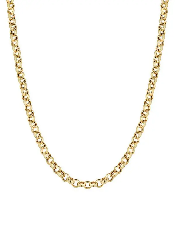 ORADINA 14k Rimini Rolo Necklace