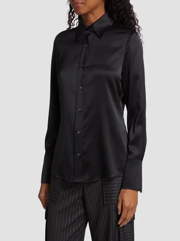 Ramy Brook Victoria Satin Shirt