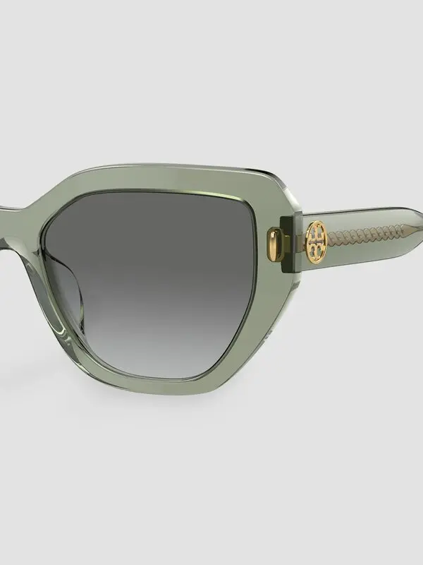 Tory Burch Miller 55mm Oversized Cat-eye Sunglasses