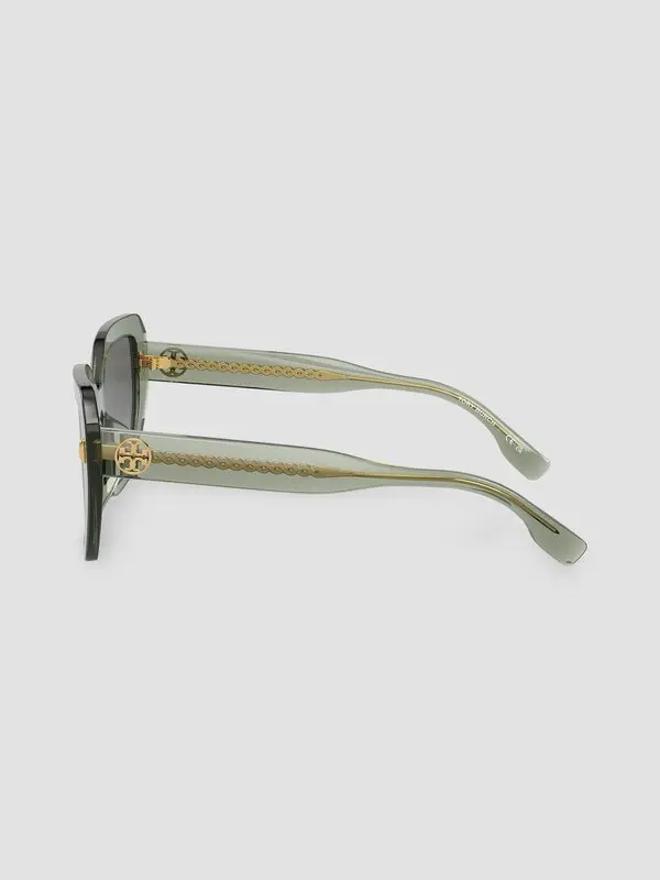 Tory Burch Miller 55mm Oversized Cat-eye Sunglasses