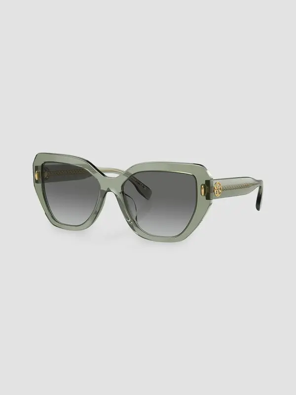 Tory Burch Miller 55mm Oversized Cat-eye Sunglasses
