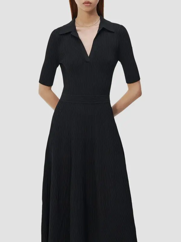 Simkhai Pati Polo Midi-dress