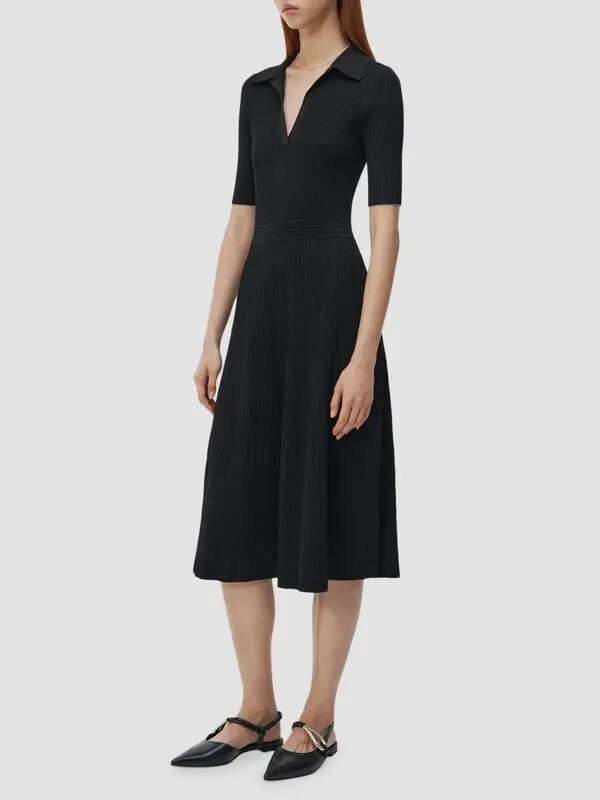 Simkhai Pati Polo Midi-dress