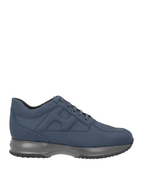 Hogan Interactive Leather Sneakers - Blue