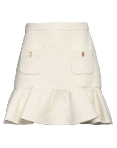 Sandro Flared Mini Skirt - Ivory