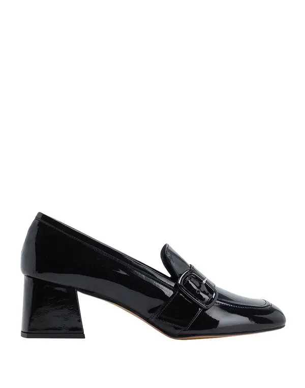 8 BY YOOX Patent Heeled Loafer - Black
