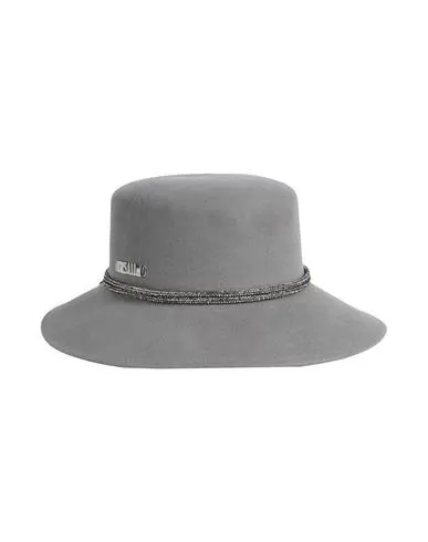 Borsalino Felt Fedora With Appliqués - Grey