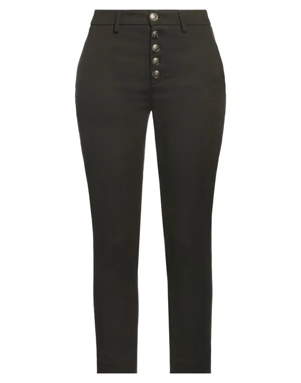 DONDUP Tapered Twill Pants - Green