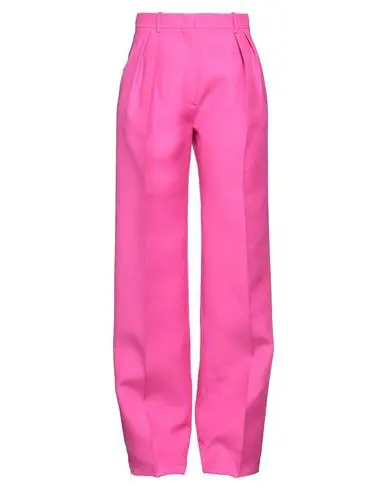 Valentino Garavani Virgin Wool And Silk Pants - Pink