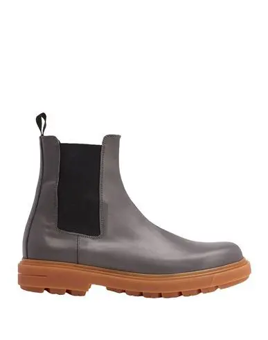 8 BY YOOX Rubber Leather Chelsea Boot Ankle Boots Calfskin - Grey