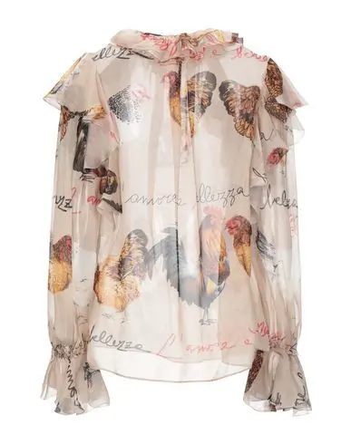Dolce & Gabbana Blush Silk Top