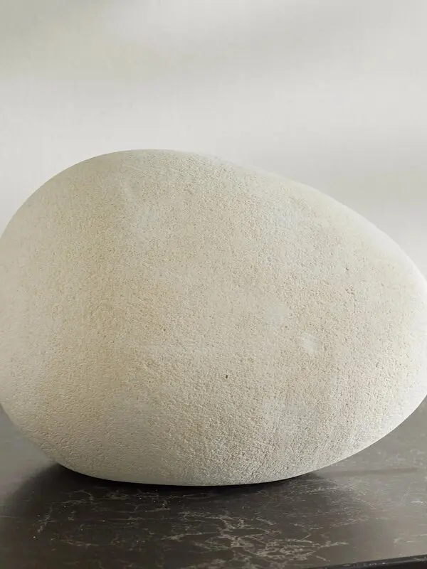 FOURTH STREET Egg Limestone Ornament
