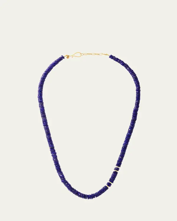 JORGE ADELER Lapis Lazuli Beaded Necklace - Blue