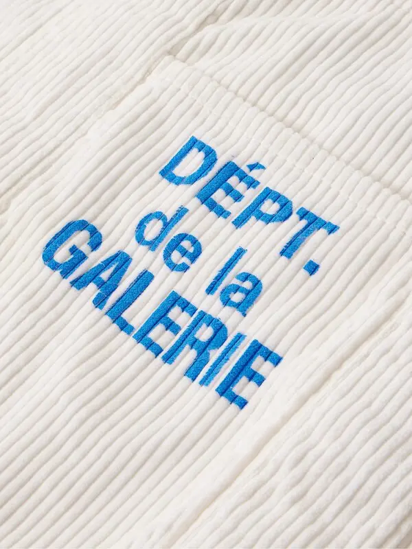 GALLERY DEPT. Logo-print Cotton-corduroy Tote Bag