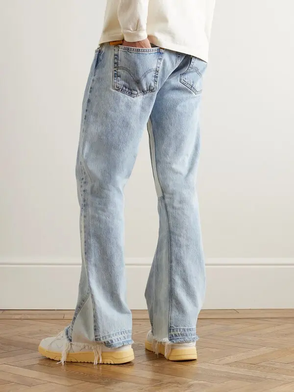 GALLERY DEPT. 90210 La Flare Patchwork Jeans