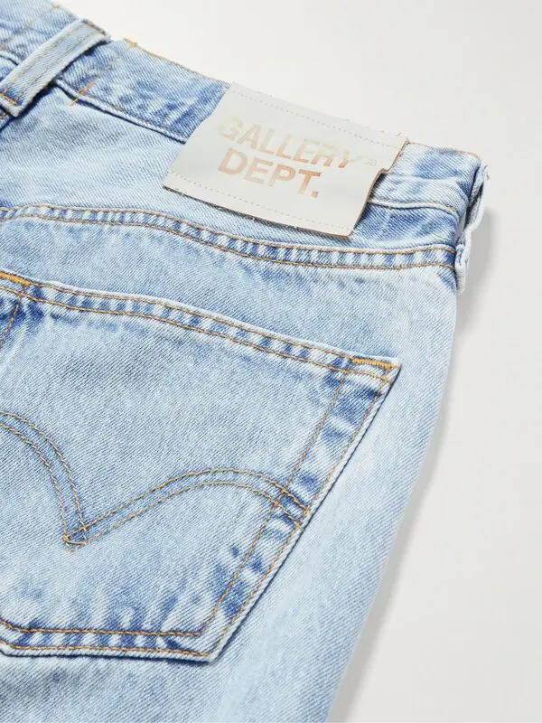 GALLERY DEPT. 90210 La Flare Patchwork Jeans