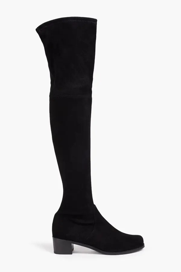 STUART WEITZMAN Suede Over-the-knee Boots