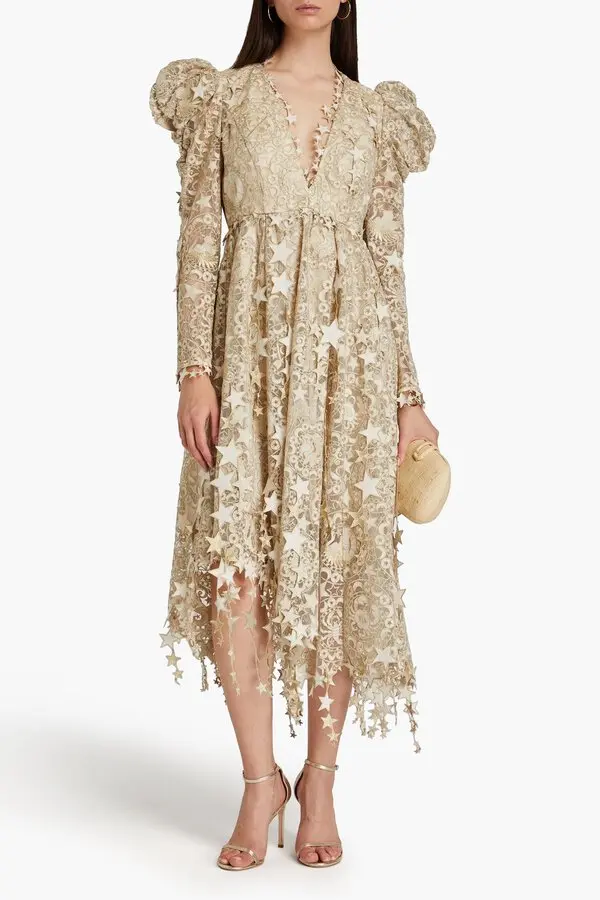 Zimmermann Gold Dresses | Editorialist
