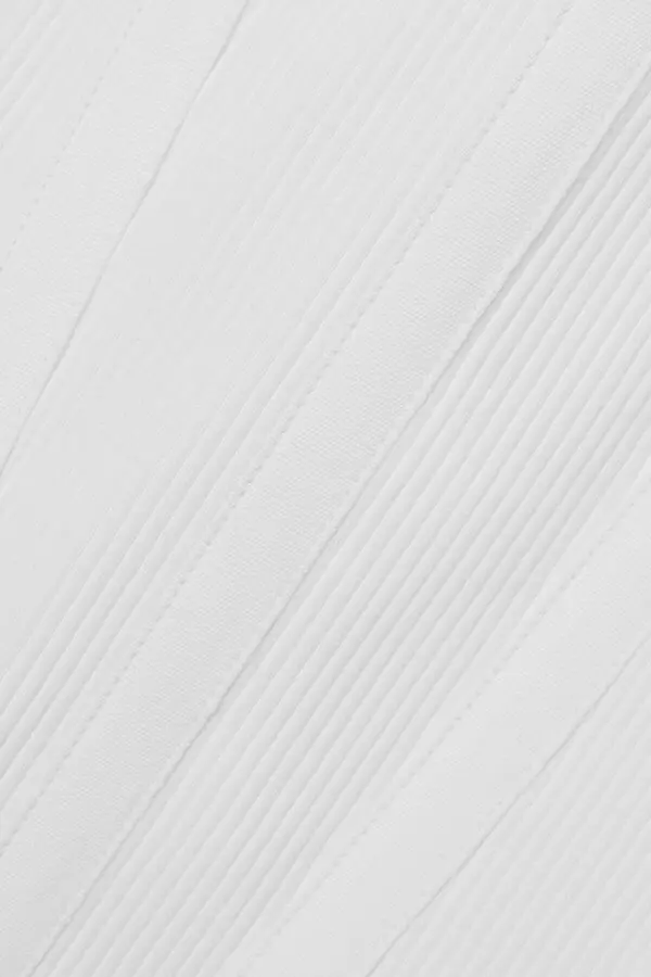 DION LEE Modular Cutout Ribbed Bustier Top