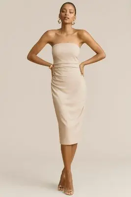 bhldn hayden strapless stretch crepe midi dress BHLDN | Dresses | Bhldn Hayden Strapless Stretch Crepe Midi Dress Purple