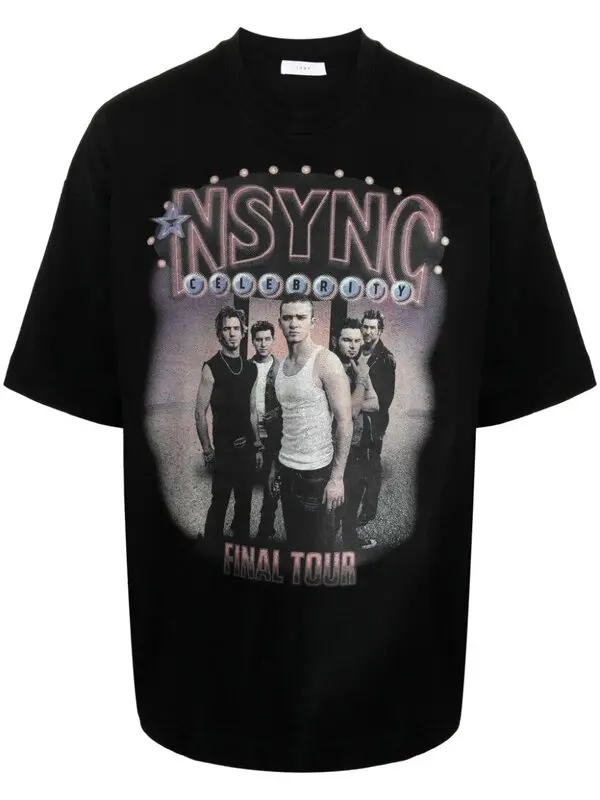 1989 STUDIO Graphic-print Cotton T-shirt - Black