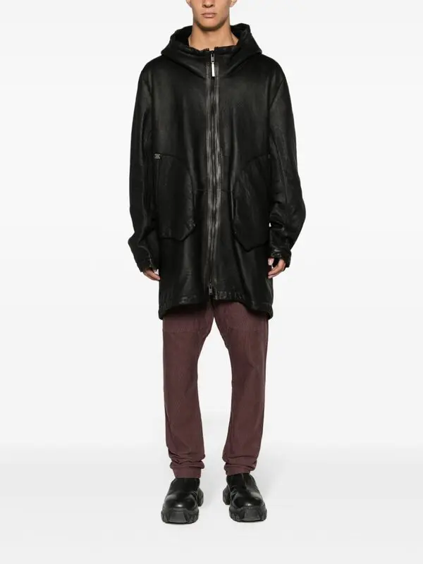 ISAAC SELLAM EXPERIENCE Zip-up Hooded Coat