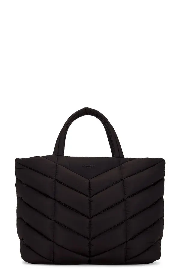 Saint Laurent Puffer Tote Bag - Nero