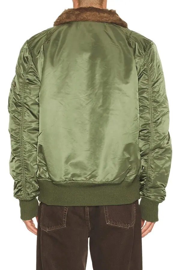 Alpha Industries B-15 Mod Flight Jacket - Sage