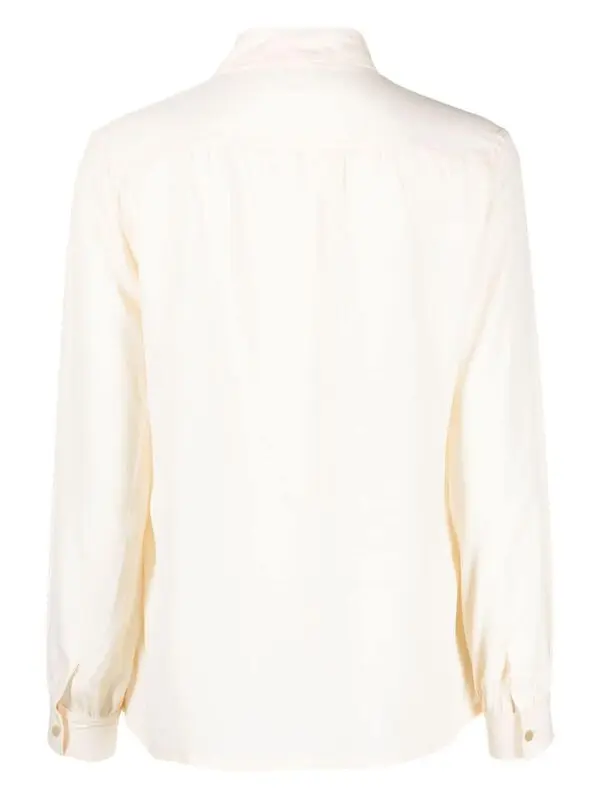 MERCI Button-up Long-sleeve Shirt