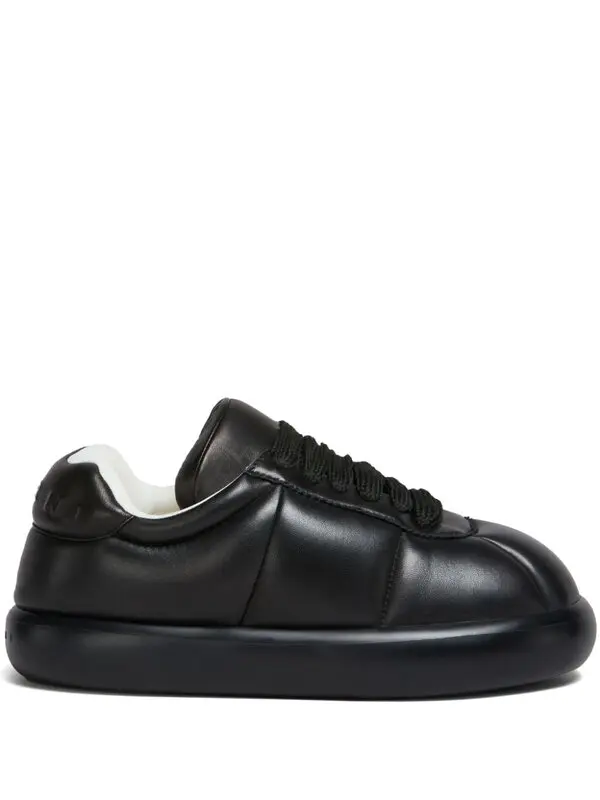 Marni Bigfoot 2.0 Padded Leather Sneakers - Black