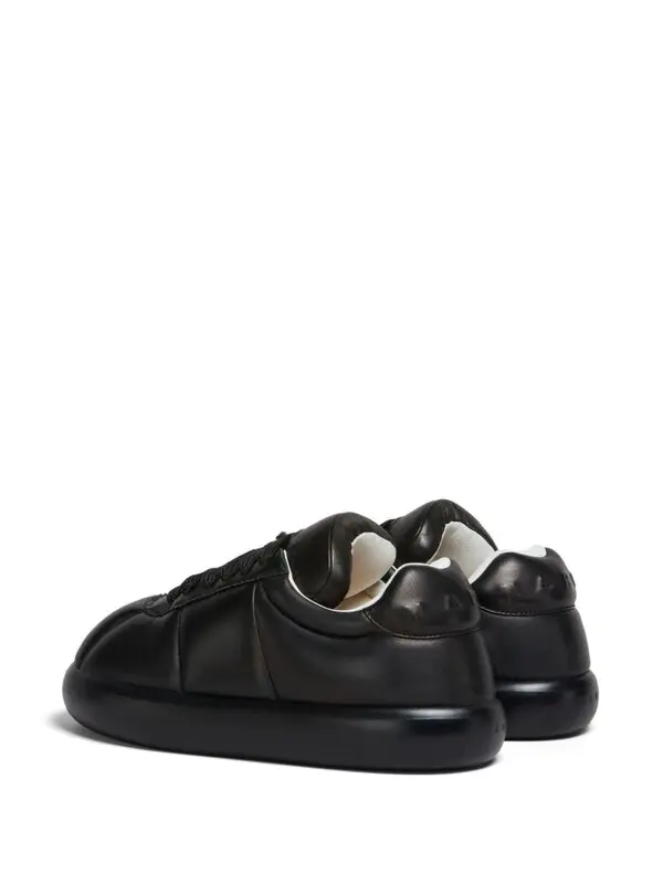 Marni Bigfoot 2.0 Padded Leather Sneakers - Black