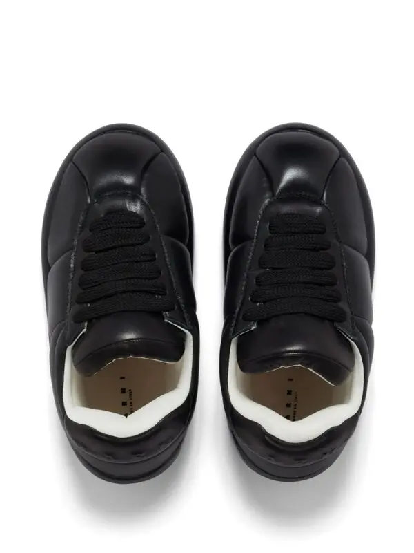 Marni Bigfoot 2.0 Padded Leather Sneakers - Black