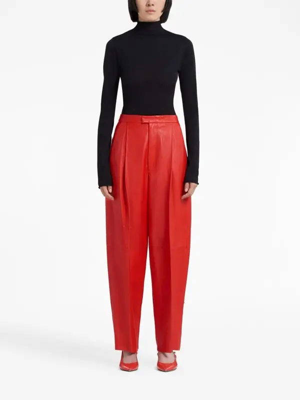 Marni Leather Trousers