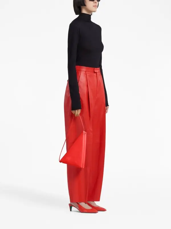 Marni Leather Trousers