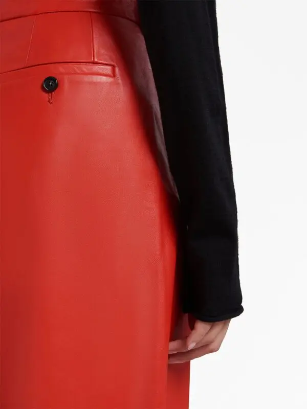 Marni Leather Trousers
